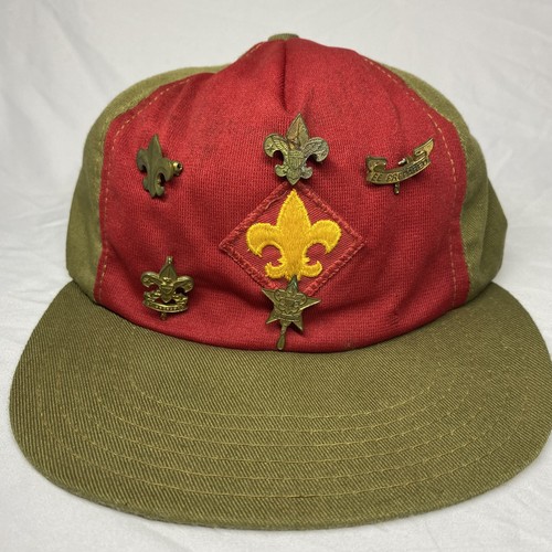 Snapback Cap Vintage Hat Boy Scouts Of America Pins INCLUDED Be ...