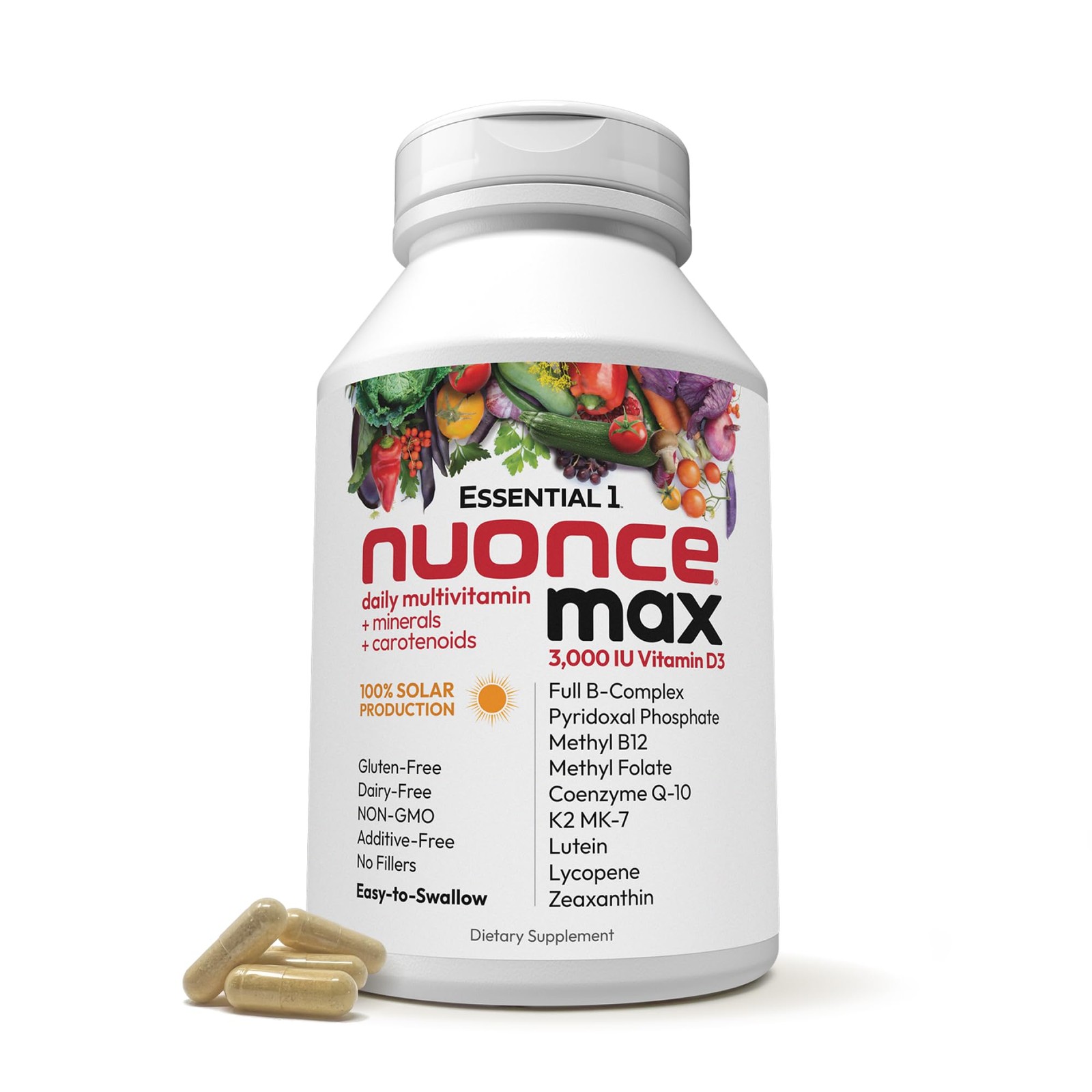 ANDREW LESSMAN Essential-1 nuonce max Multivitamin 3000 IU Vitamin D3 ...