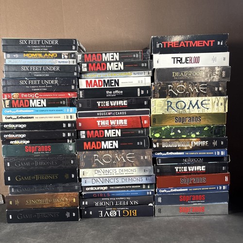 HUGE LOT OF DVDS PEAK PRESTIGE TV SEASONS SOPRANOS DAVINCIS THRONES ROME | eBay