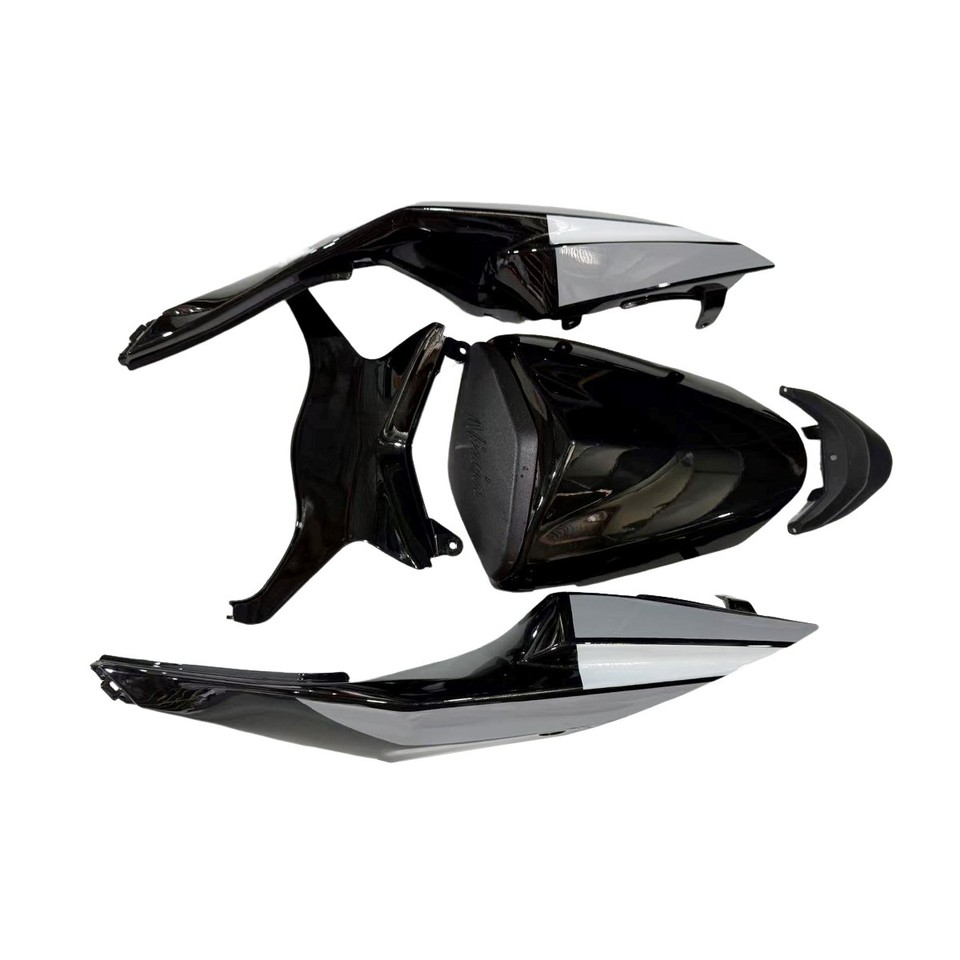 Grey Black White ABS Bodywork for Kawasaki Ninja ZX6R ZX-6R 2009 - 2012 ...