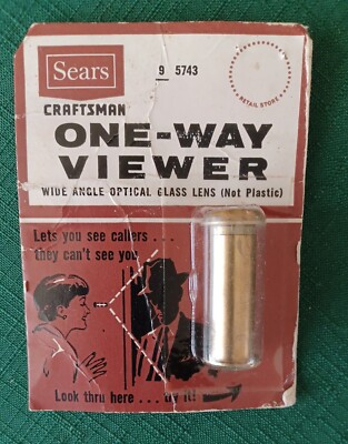 Vintage Sears CRAFTSMAN One - Way Viewer ***Brand New*** | eBay