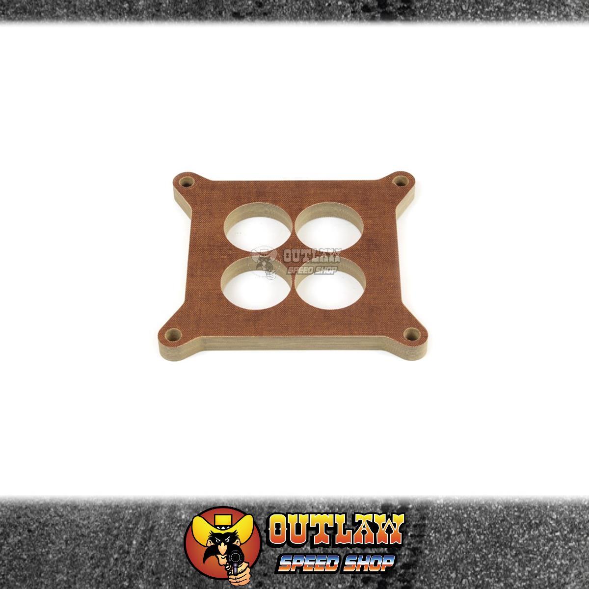 CANTON 1/2" THICK 4-HOLE SPACER FITS HOLLEY 4150/4160 600+ CFM CARBS ...