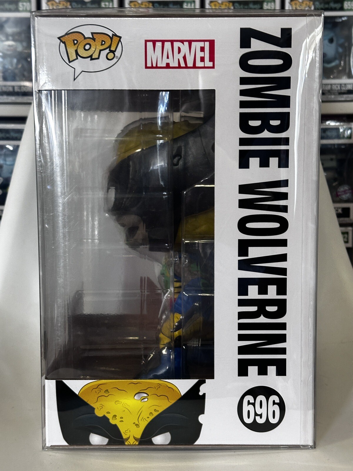 Zombie Wolverine #696 (Marvel Zombies) 10" Pop Vinyl + Free Protector ...