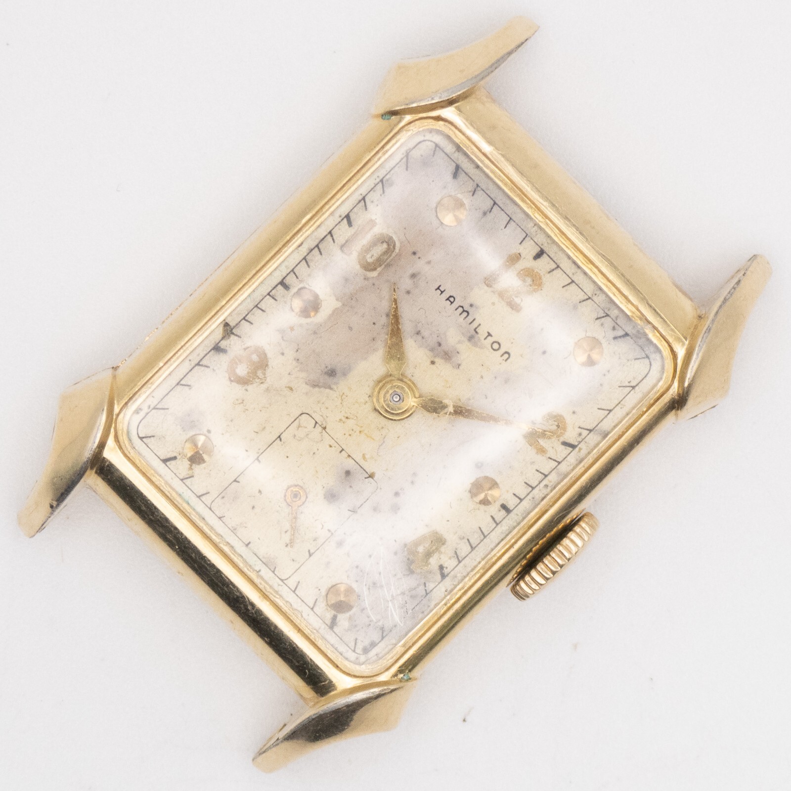 Vintage 1940s Hamilton Milton Caliber 982 19-Jewel 14K Gold-Filled ...
