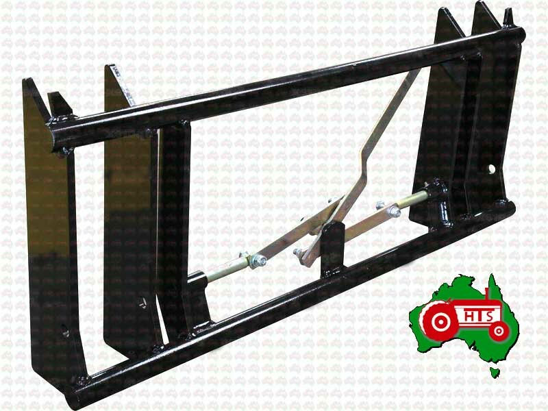 Tractor Euro Quick Hitch Change Frame Head Stock Bracket Loader Weld On ...