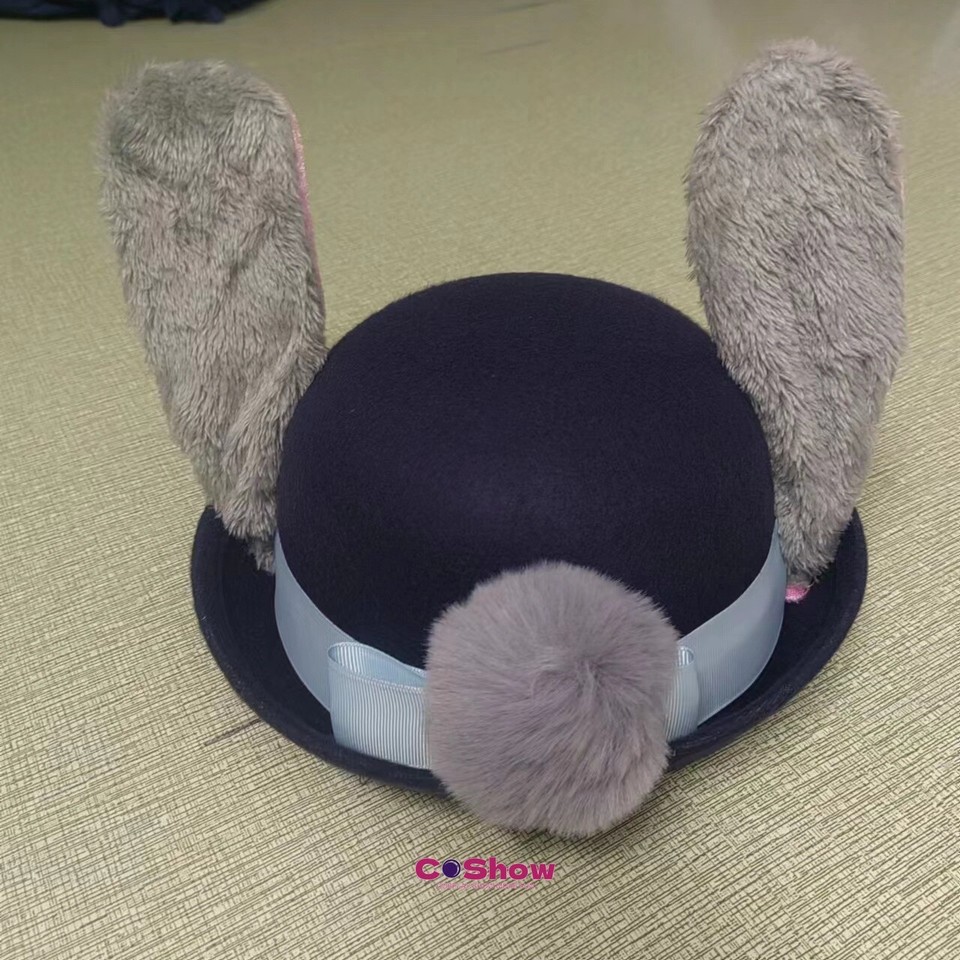 Anime Zootopia、Zootropolis 2 Judy Hopps Cosplay Rabbit Ear Cap Hat ...