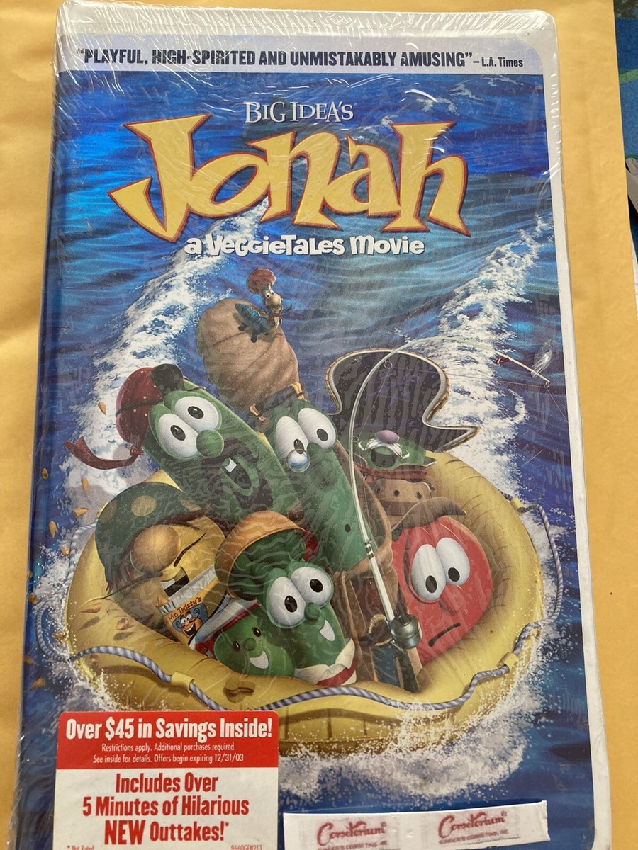 Filme Vhs De Jonah A Veggietales Lot Of 7 Veggie Tales Christian