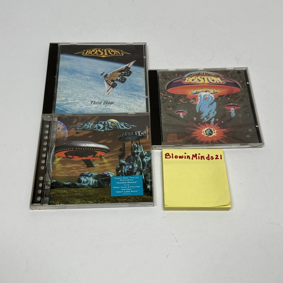 Lot Of 3 Boston CD’s Used Condition | eBay