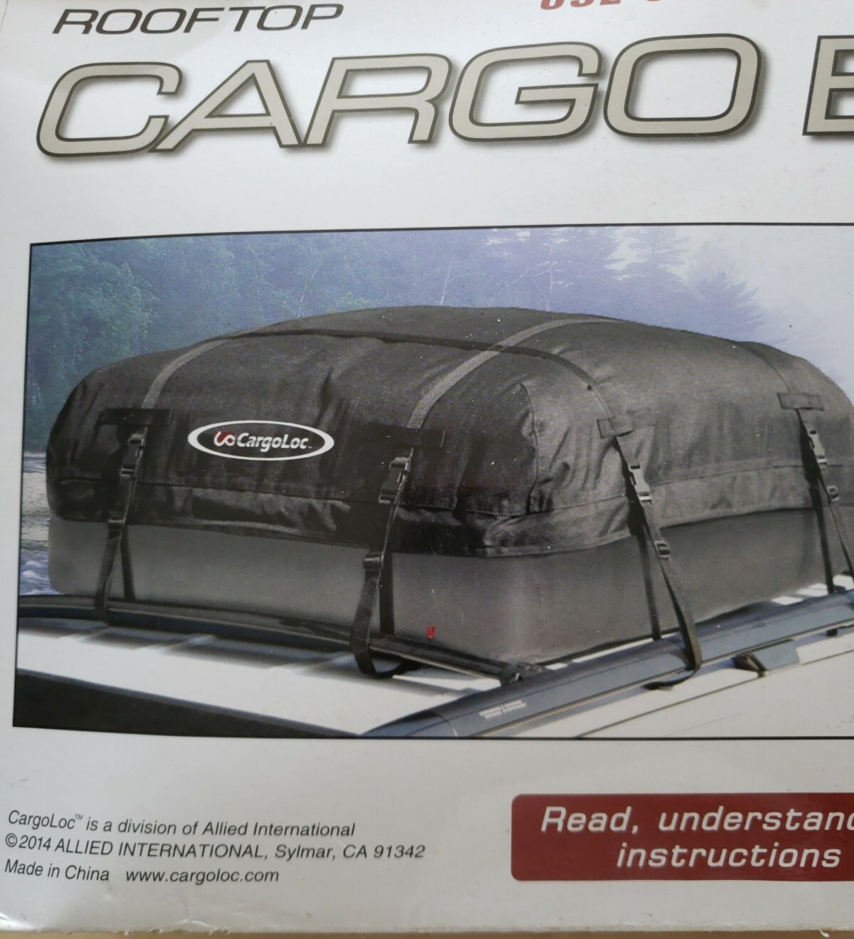 Cargoloc Roof Top Cargo Bag PVC Lined 15 Cubic Feet Model 32528 for ...