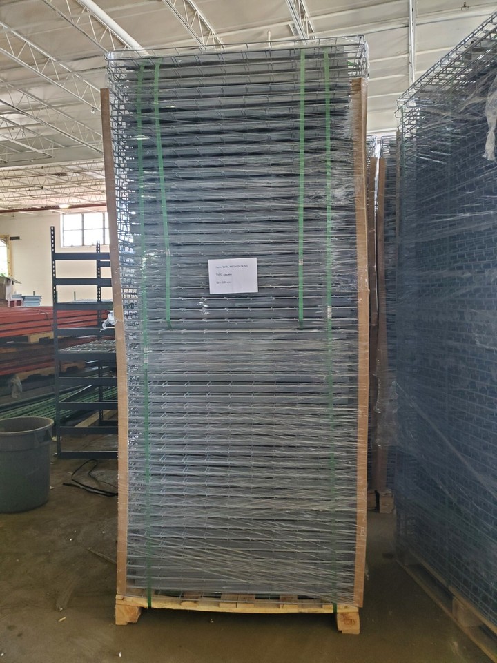 Pallet Rack Decking, Steel Wire, 46 In W, 42 In D, | eBay