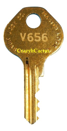 Master Lock Padlock 1525 1585 2010 2076 Control Key OEM Original Master ...