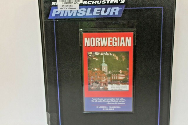 Comprehensive Ser.: Pimsleur Norwegian Level 1 CD : Learn to Speak and ...