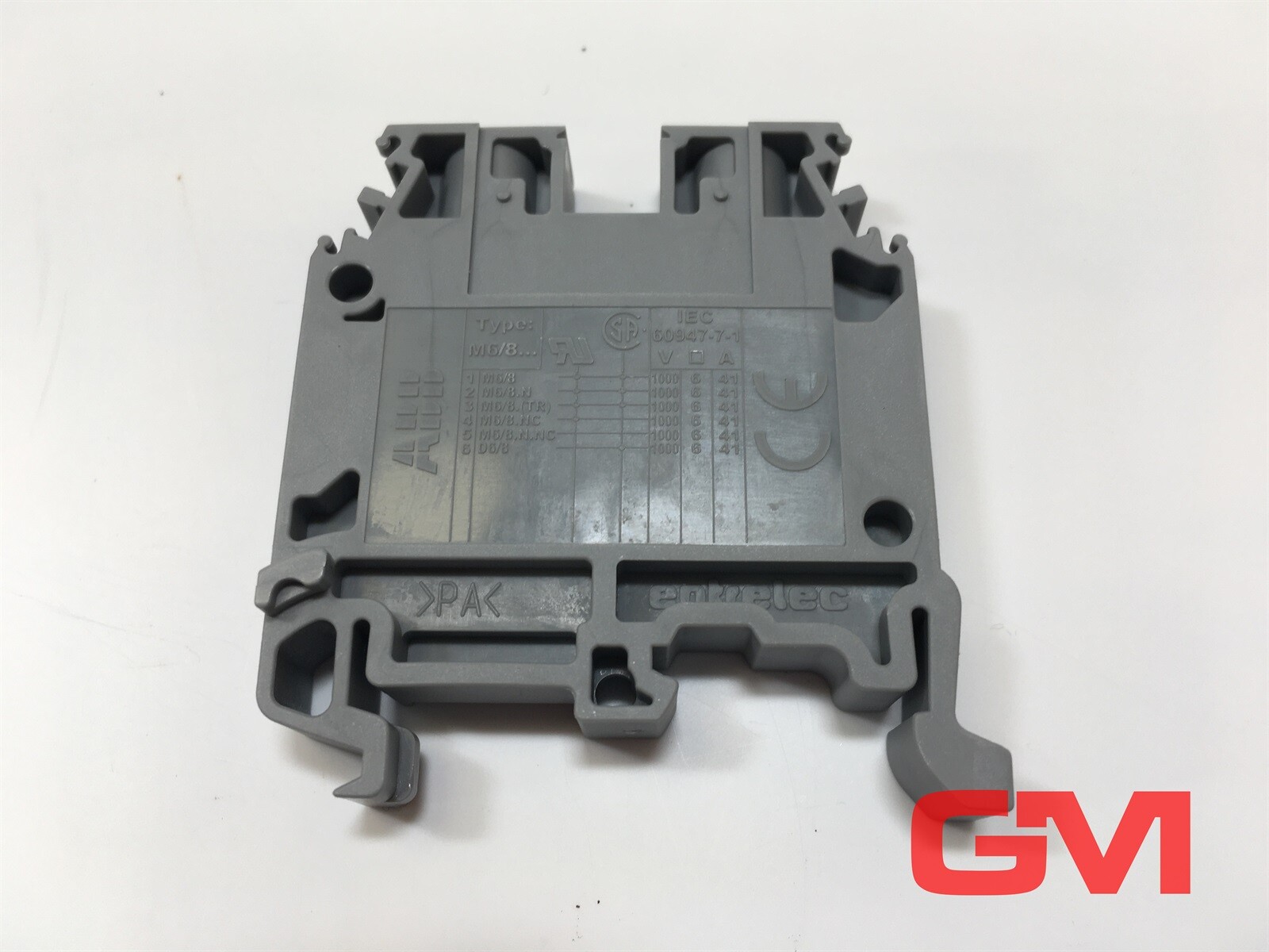 ABB Terminal Block 1SNA115118R1100 Type M6/8 Boxes 350 Total for sale ...