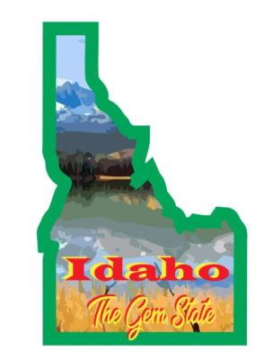 Idaho Sticker Decal R7027 YOU CHOOSE SIZE | eBay