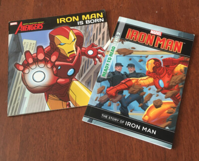 2x Marvel Iron Man - The Story of IRON MAN Level 2 & IRON MAN Is Born ...