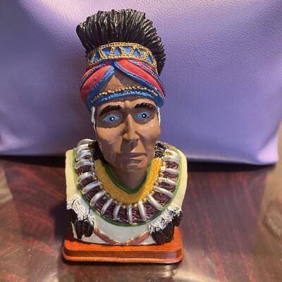 Cherokee Indian head mount statue | eBay