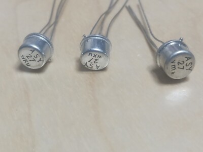 ASY27 Germanium PNP Transistor TO-5 package 15V, 200mA | eBay