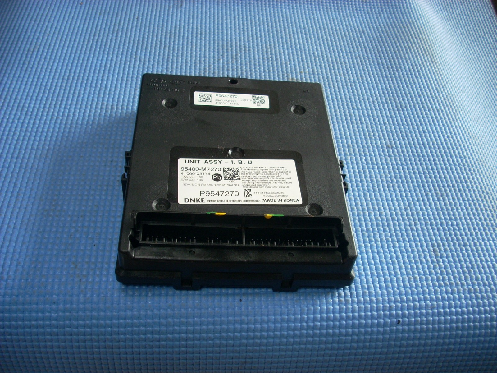 2019-2021 KIA FORTE SEDAN 2.0L BCM BCU BODY COMPUTER CONTROL MODULE ...