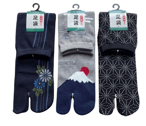 Tabi socks for men, made in Japan, tabi socks, men's socks, Japanese ...