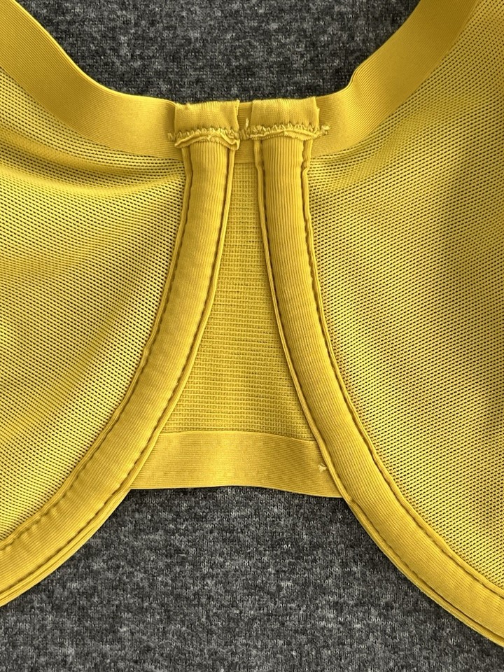 CUUP The Balconette Mesh Mustard Yellow Chartreuse Underwire Bra ...