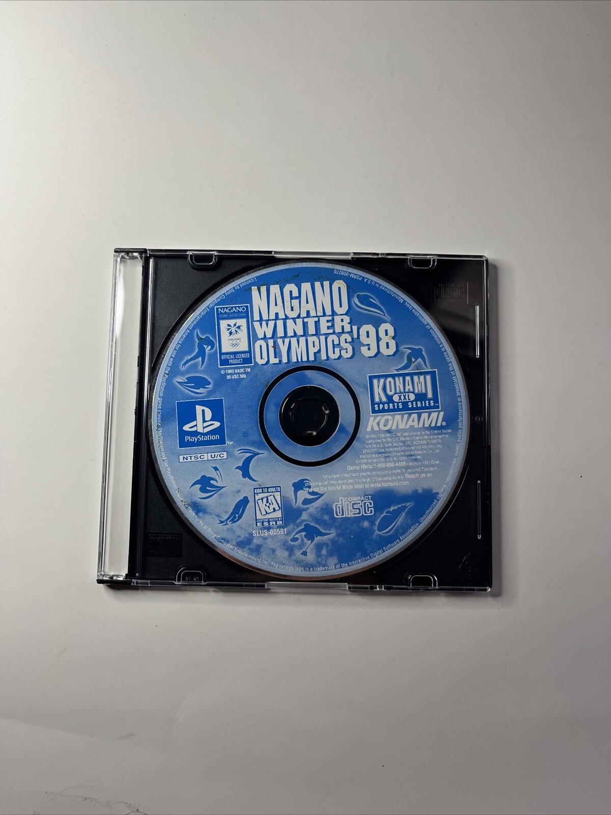 Nagano Winter Olympics '98 (Sony PlayStation 1, PS1) Disc Only ...