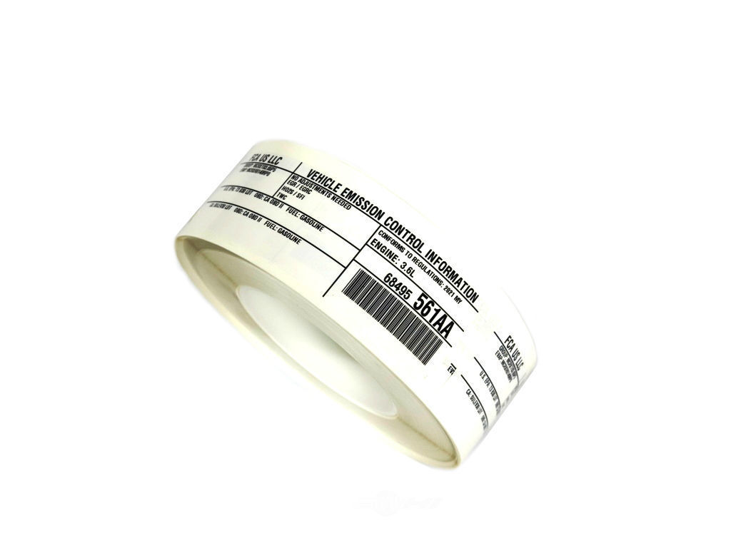 Emission Label Mopar 68495561AA for sale online | eBay
