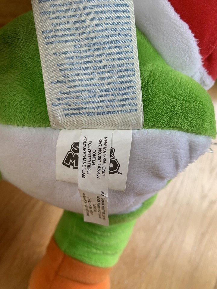 Build A Bear Workshop Super Mario Bros Nintendo Soft Plush Toy Bowser ...