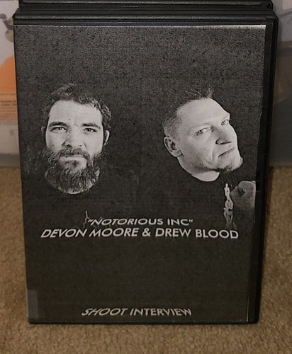 DEVON MOORE & DREW BLOOD : Notorious Inc - Shoot Wrestling Dvd *NO DISC ART | eBay