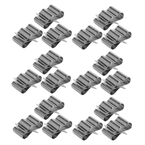 30 Pcs Cable Fixing Clamp Outdoor Clips Solar Panel Wire Holder Roof ...