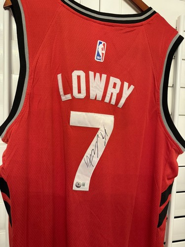 Kyle Lowry Signed Toronto Raptors Jersey Autographed Beckett BAS COA | eBay