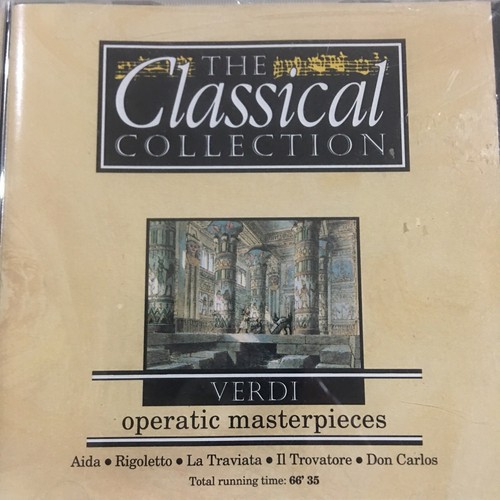 Verdi Operatic Masterpieces The Classical Collection CD | eBay