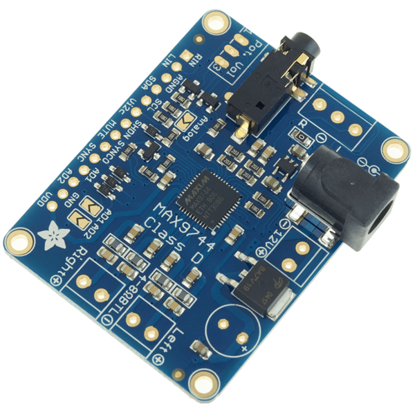 Adafruit Stereo 20w Class D Audio Amplifier Max9744 1752 for sale ...