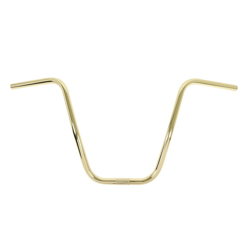 13.5" Dyno Hi-Rise Handlebar 22.2mm GOLD Chopper Lowrider Bike Cruiser ...