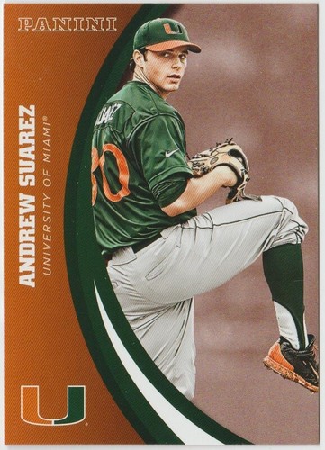 2015 Panini Miami #69 Andrew Suarez | eBay