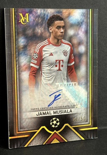 2023-24 Topps Museum Collection UCL - Archival Autographs Gold #AA-JM1 ...