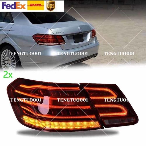 W212 Facelift Tail Lights Lamp 4pcs for Mercedes Benz E Class E300 Old ...