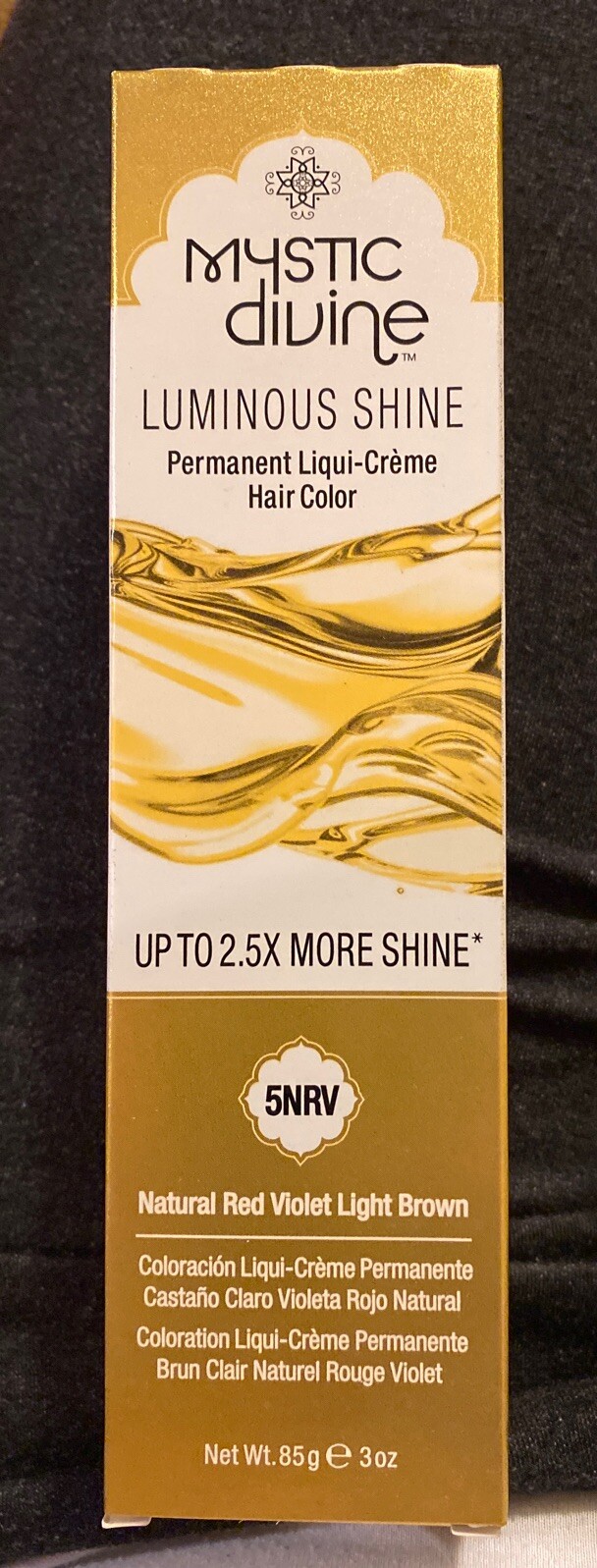 Mystic Divine Natural Red Violet Light Brown 5NRV Perm. Liqui-Color ...