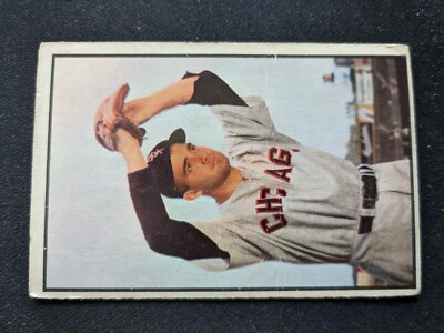 1953 Bowman Color Baseball Card # 73 Billy Pierce - Chicago White Sox ...