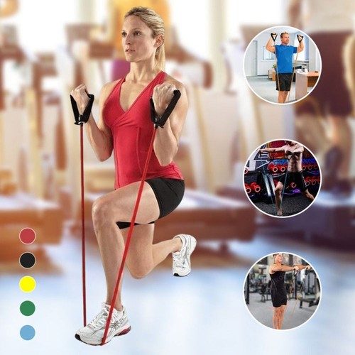 Non-Slip Handles Exercise Training Strap Yoga Pull Rope Exercise at ...