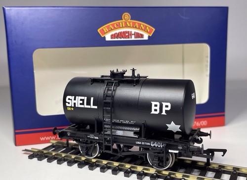 Bachmann 37-663 14T Anchor-Mounted Tank Wagon Shell / BP Livery 6401 ...