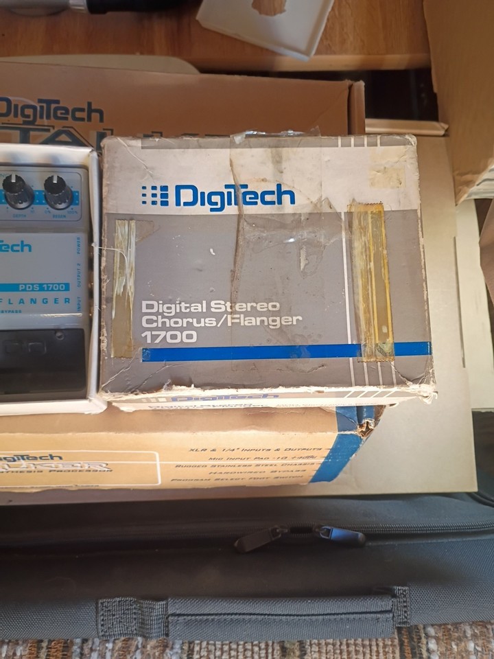 Digitech DOD PDS-1700 Digital Stereo Chorus Flanger Vintage Guitar ...