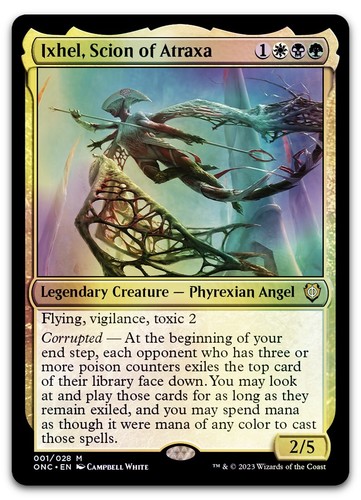 Ixhel, Scion of Atraxa #1 (Foil) (NM) Phyrexia All Will Be One ONC ...