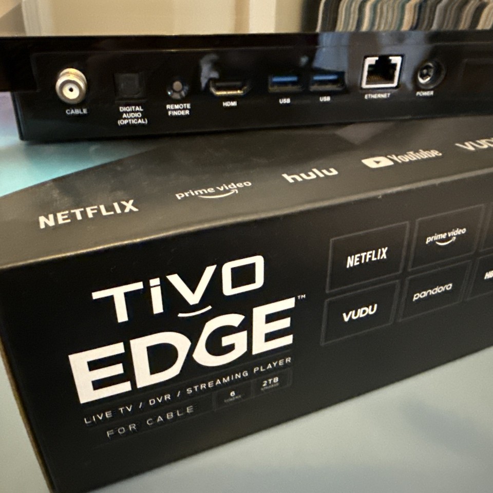 TiVo EDGE for Cable 2TB 6 Tuner DVR with Lifetime All-in Service | eBay