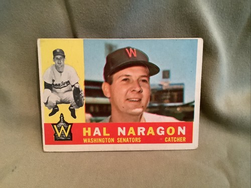 1960 Topps #231 Hal Naragon VGEX | eBay