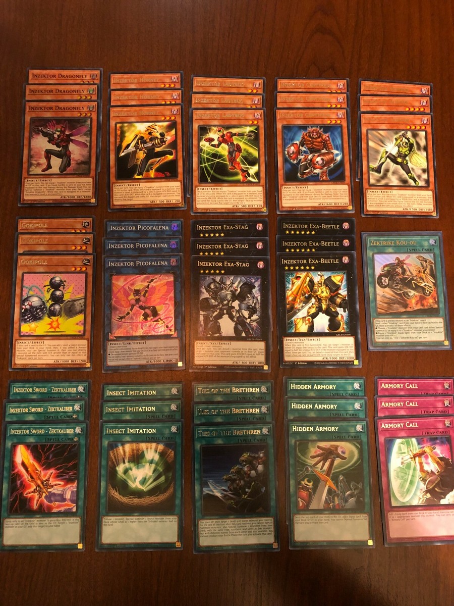 Inzektor Deck 2021 Inzektor DRAGON DUEL World Championship Qualifier