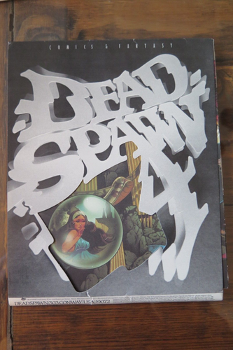 DEAD-SPAWN 4 DEADSPAWN COMICS & FANTASY 1982 COLOR ART PORTFOLIO VERY ...