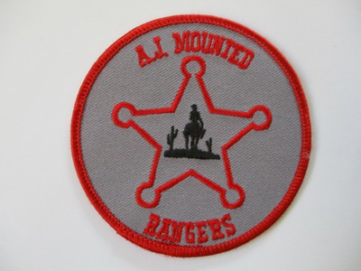 Arizona AJ Apache Junction Mounted Rangers Police Helper Security Patch ...