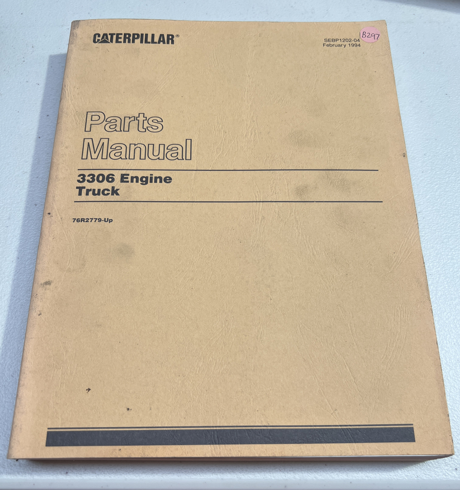 Caterpillar Cat Parts Manual 3306 Engine Trucj 76R2779-UP | eBay
