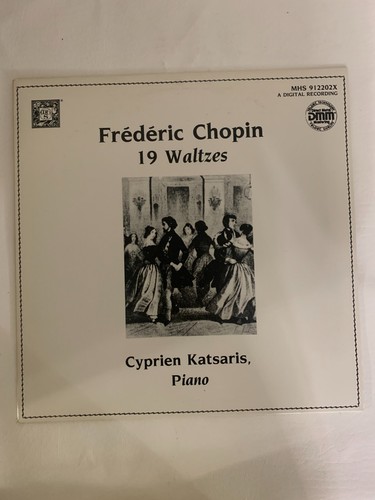LP FREDERIC CHOPIN 19 WALTZES CYPRIEN KATSARIS PIANO MHS 912202X | eBay