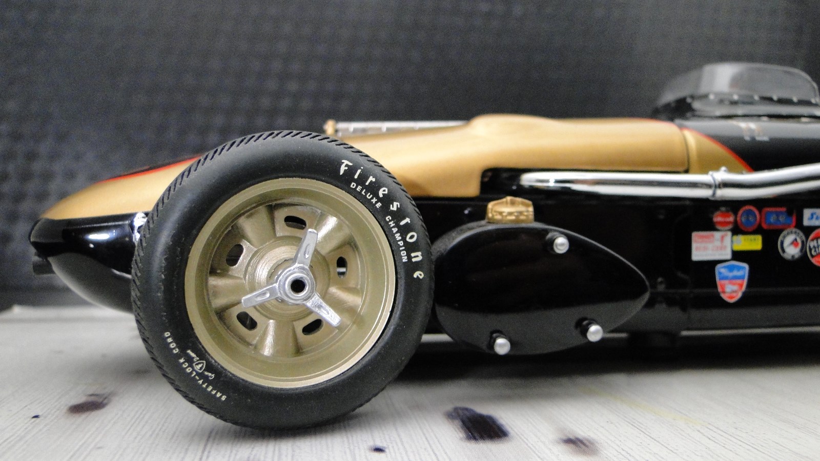 Race Car Vintage Formula 1 Indy Classic Midget Grand Prix Built Metal ...